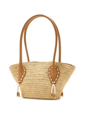 CHRISTIAN LOUBOUTIN Venus Mini Raffia Tote - Multicolor