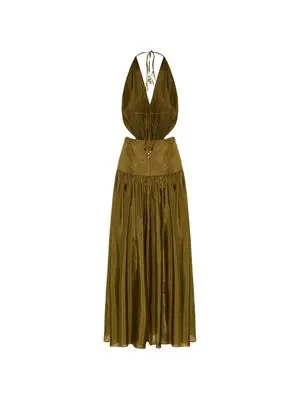 Zimmermann Indra Silk Long Dress - Multicolor
