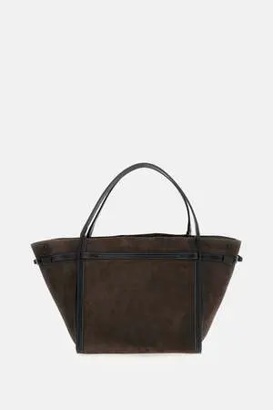 TOD'S Tim Shopping Medium Suede Bag - Multicolor