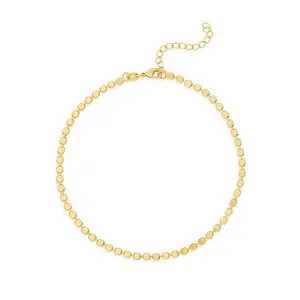 SHYMI 18k Filled Thin Dot Anklet