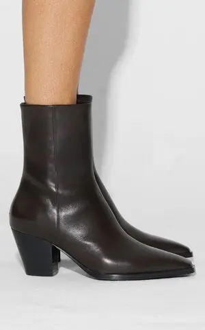 AeydĒ Hedvig Leather Ankle Boots