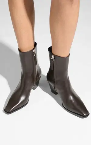 AeydĒ Hedvig Leather Ankle Boots
