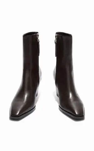 AeydĒ Hedvig Leather Ankle Boots