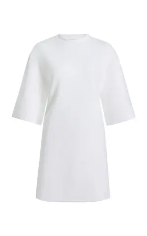 Wardrobe.NYC Backless T-shirt Mini Dress - White