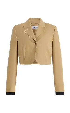 Max Mara Linen Jacket - Tan