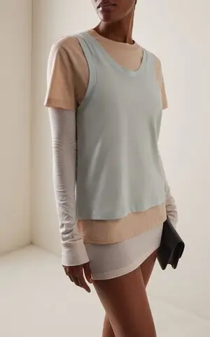 Wardrobe.NYC Layered Tee Mini