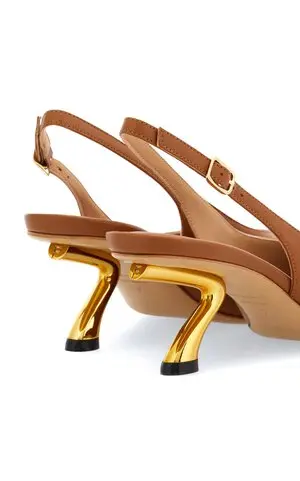 FERRAGAMO Cleya 55 Slingback Pumps