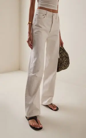 AGOLDE Ren Rigid Mid-rise Straight-leg Jeans