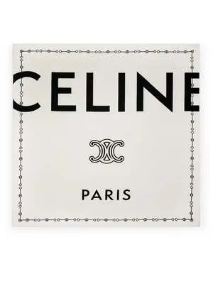 Celine Silk Twill Scarf - Multicolor