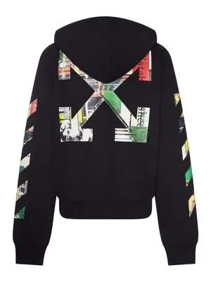 Off-White Industrial Arrow Zip-up Hoodie