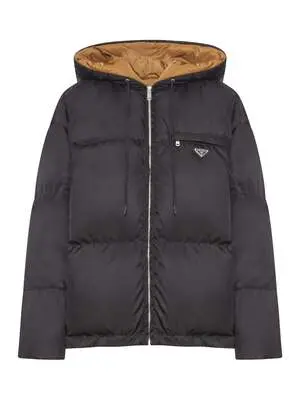 Prada Padded Re-nylon Jacket With Goose Down Filling - Multicolor
