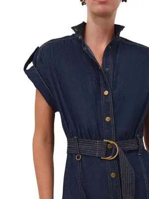 Zimmermann Midi Denim Dress