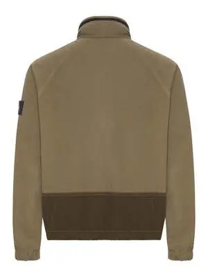 Stone Island Cotton Jacket With Badge
