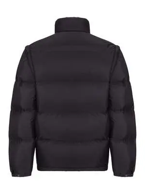 Prada Padded Down Jacket With Triangular Logo