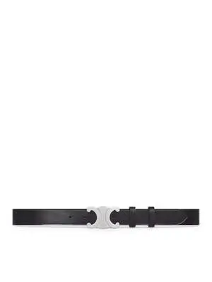 Celine Triomphe Belt 30mm In Vintage Calfskin - Multicolor