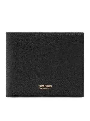 TOM FORD Classic Grained Leather Wallet - Black