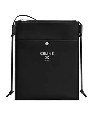 Celine Sharp Pouch Take Away In Smooth Lambskin - Black