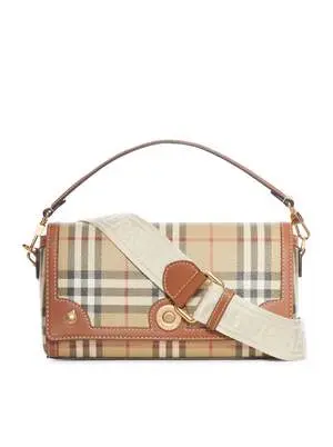 Burberry Tartan Print Handbag - Multicolor