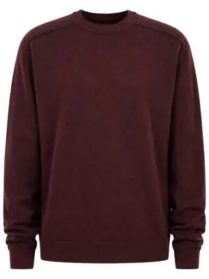 MAISON MARGIELA Virgin Wool Crewneck Sweater - Red