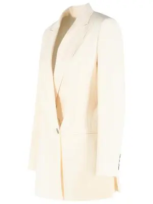 Max Mara Bikini' Ivory Virgin Wool Blazer