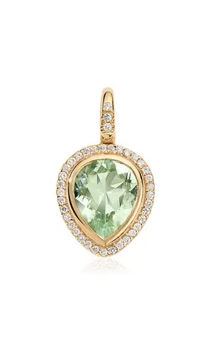EDEN PRESLEY Gem Drop Pendant - Green