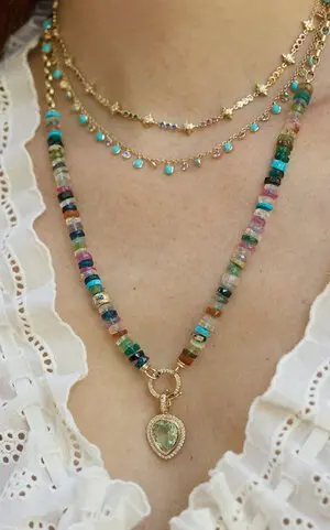 EDEN PRESLEY Gem Drop Pendant
