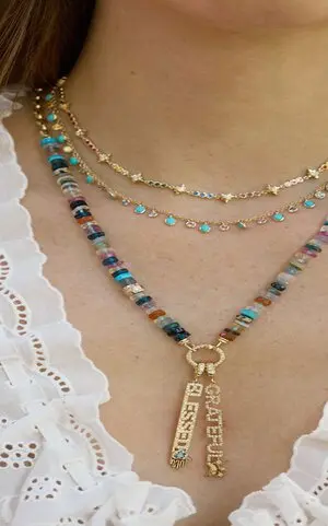 EDEN PRESLEY Grateful Mantra Pendant