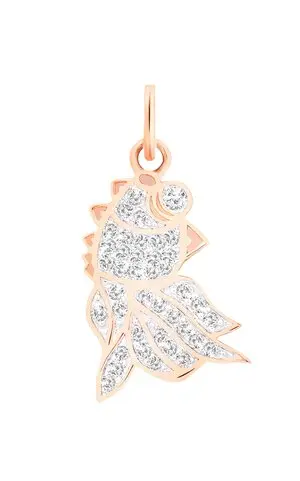 Ginette Ny Diamond Goldfish Charm