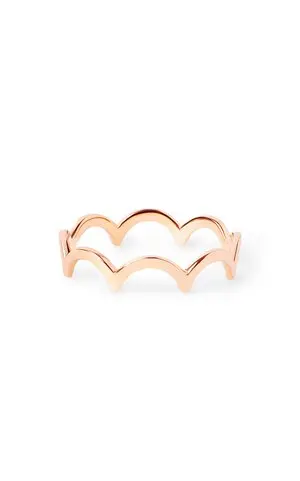 Ginette Ny Goldfish Band Ring - Pink