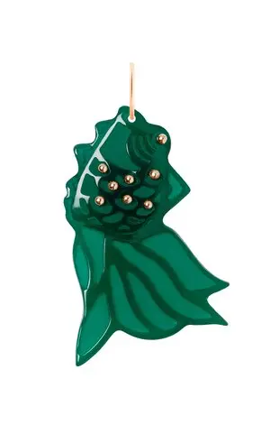 Ginette Ny Agate Goldfish Charm