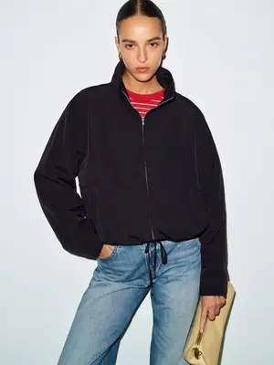 REFORMATION Cruz Jacket - Black