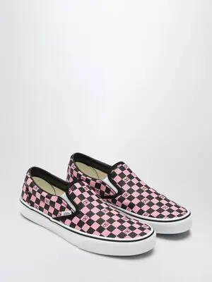 Valentino Garavani X Vans Checkered Monogram Canvas Slip-on Sneakers