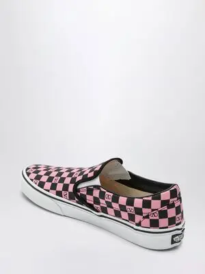 Valentino Garavani X Vans Checkered Monogram Canvas Slip-on Sneakers