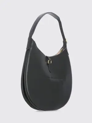 Polo Ralph Lauren Smooth Cowhide Leather Shoulder Bag With Adjustable Handle