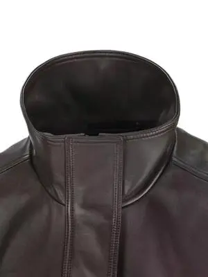 Balenciaga Sleeveless Leather Jacket
