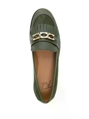 Roberto Festa Tassel-trimmed Suede Loafers