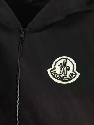 Moncler Logo-patch Zip-up Hoodie