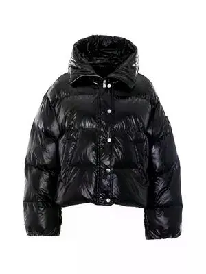Pinko Impasto Padded High-neck Jacket - Black