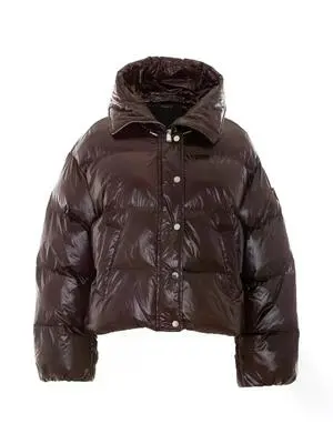 Pinko Impasto Padded Jacket - Brown