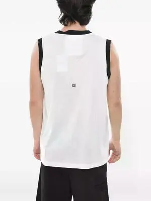 Givenchy Contrast-trim V-neck Tank Top