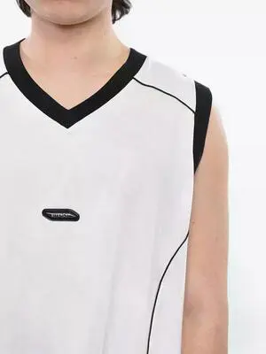 Givenchy Contrast-trim V-neck Tank Top