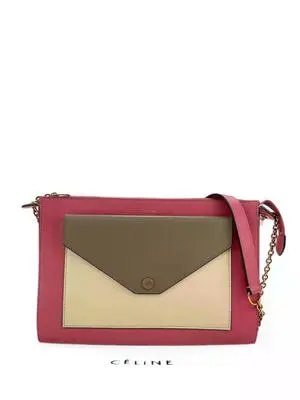 Celine 2010s Pocket Chain Shoulder Bag