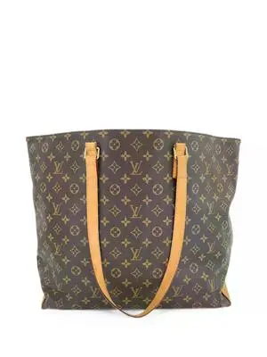 LOUIS VUITTON Cabas Alto Tote Bag - Brown