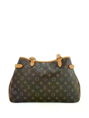 LOUIS VUITTON Monogram Canvas Batignolles Horizontal Tote Bag - Brown