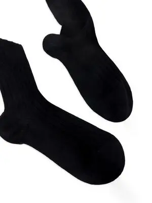 ANN DEMEULEMEESTER Ribbed Socks