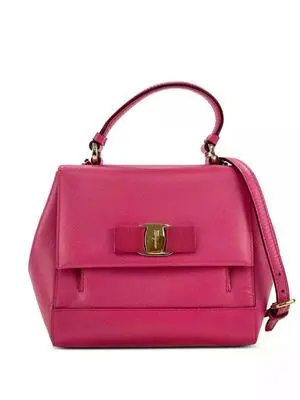 FERRAGAMO Vara Ribbon Shoulder Bag - Pink