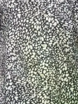 Michael Kors Stingray-print Camp-collar Shirt