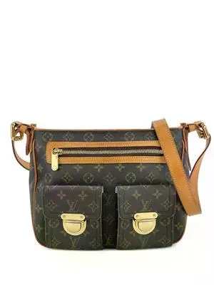 LOUIS VUITTON Monogram Hudson Gm Shoulder Bag - Brown