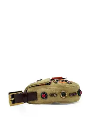 Fendi 2010s Mamma Bucket Beads Shoulder Bag