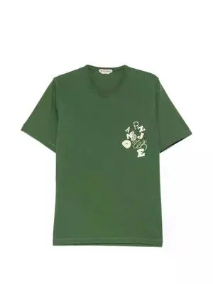 JW Anderson Scattered Letters T-shirt - Green
